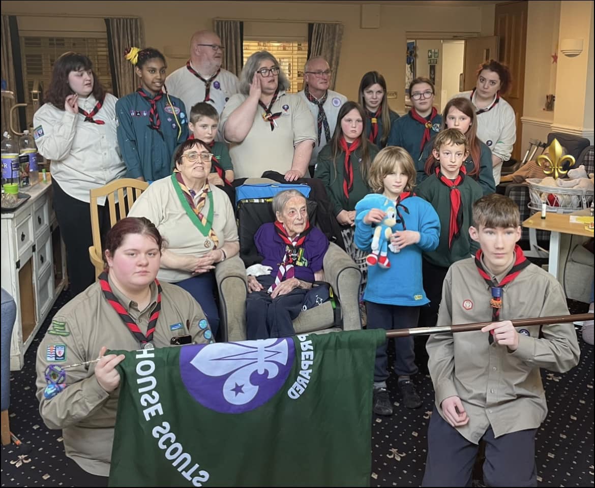A Special Scouting Connection with Barbara – Plymouth Scouts